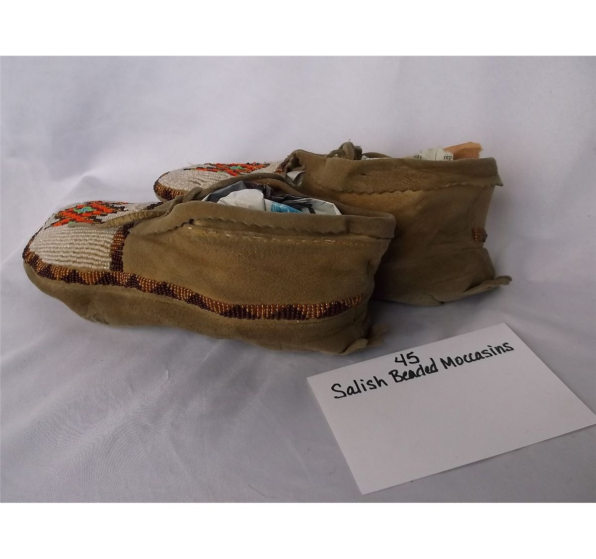 Salish Beaded Moccasins
