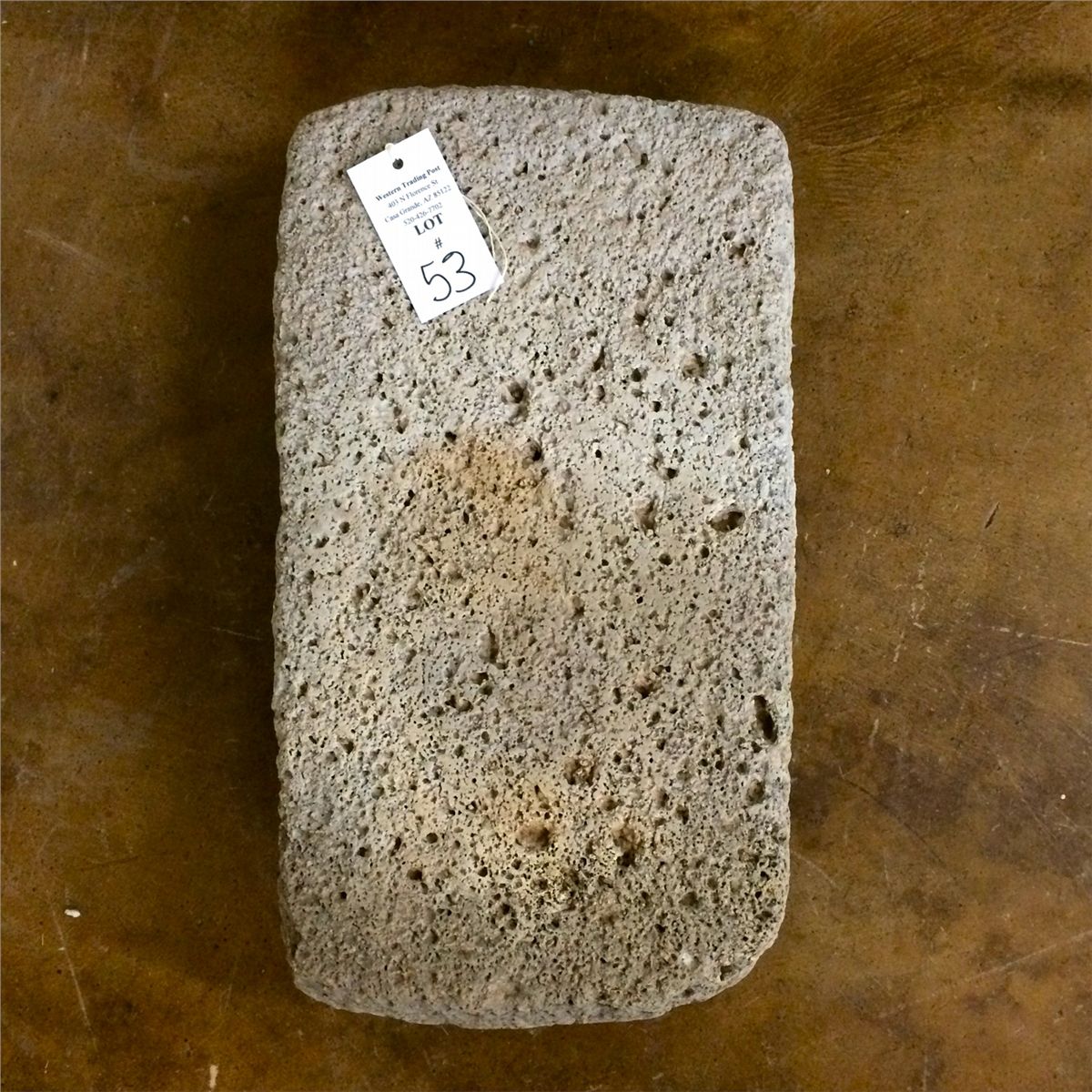 Large Old Metate Stone