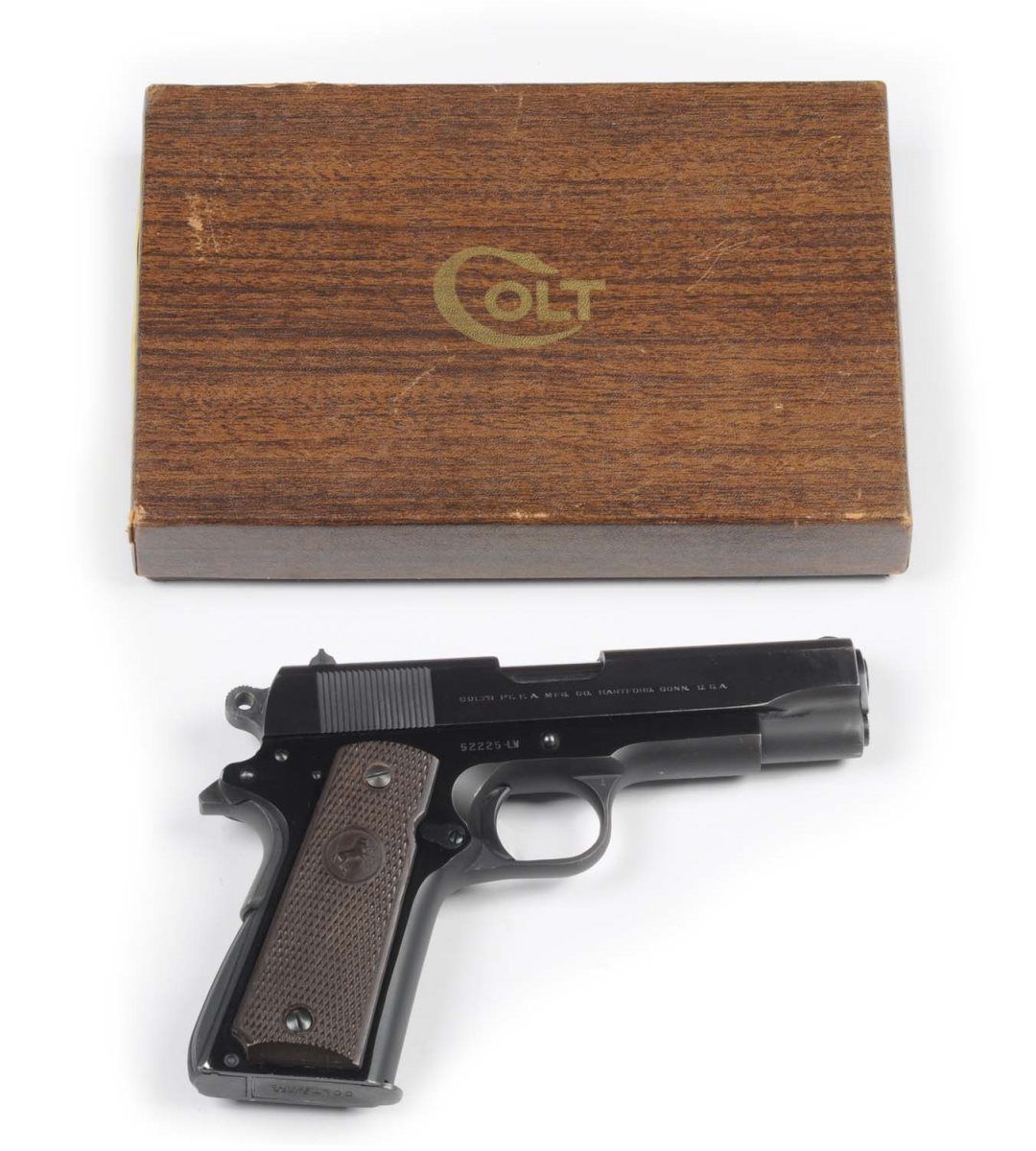 Colt .38 Super Commander Semi-Automatic Pistol.**