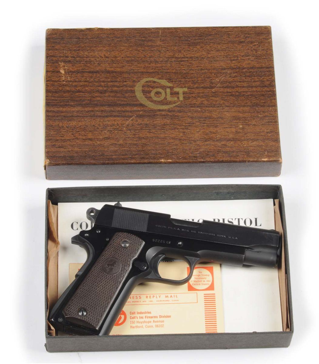 Colt .38 Super Commander Semi-Automatic Pistol.**