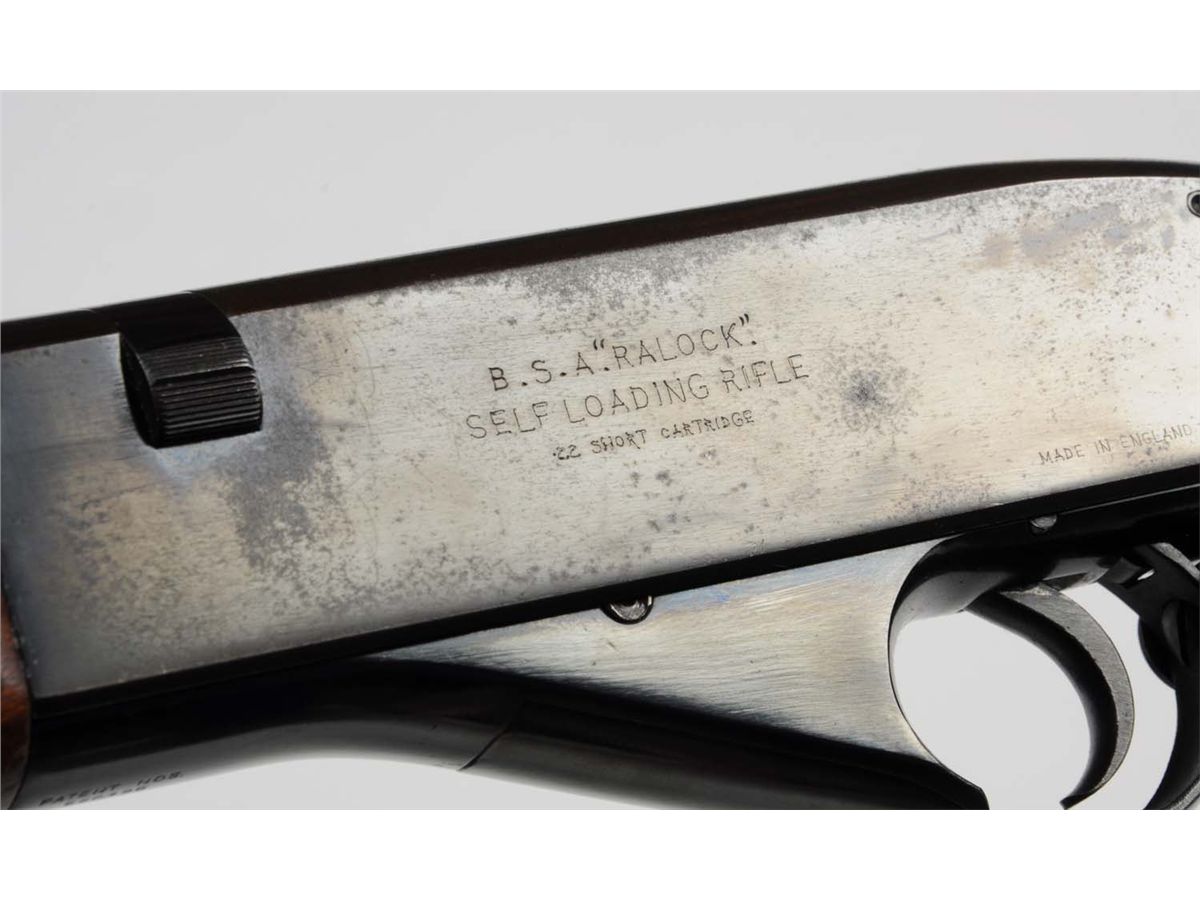 BSA .22 Semi-Automatic Rifle.**