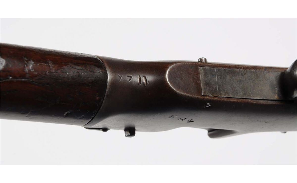 Allen & Wheelock Drop Breech Rimfire Rifle.