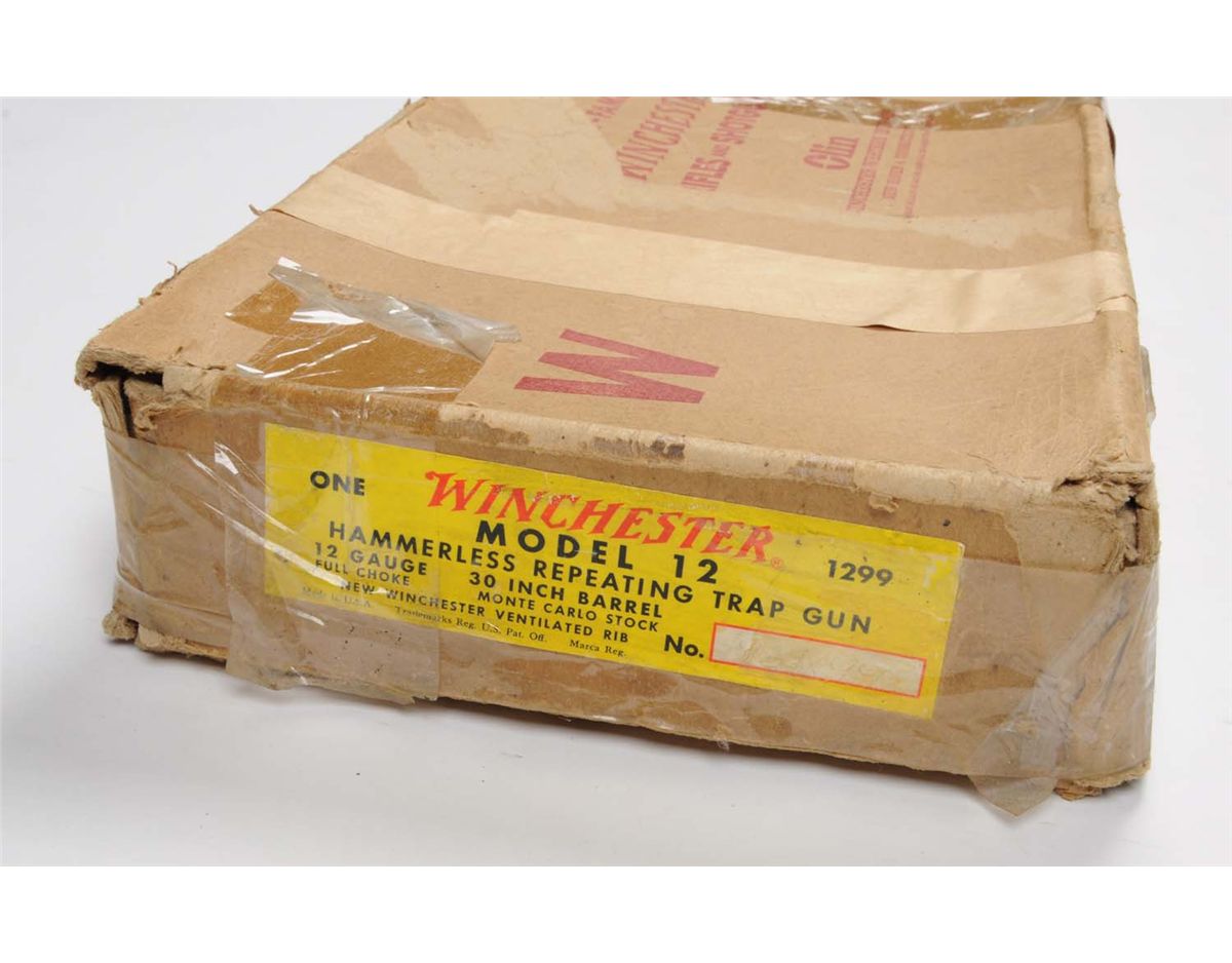 Boxed Winchester Model 12 Trap Shotgun (1962).**