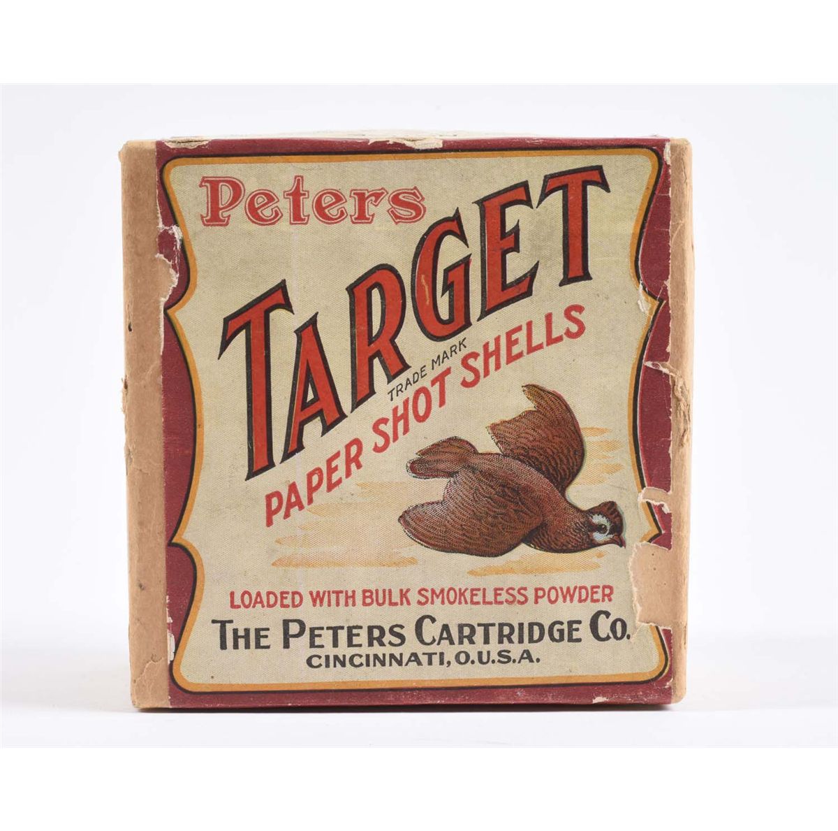 Peters Target 12 Ga. Empty Shot Shell Box.