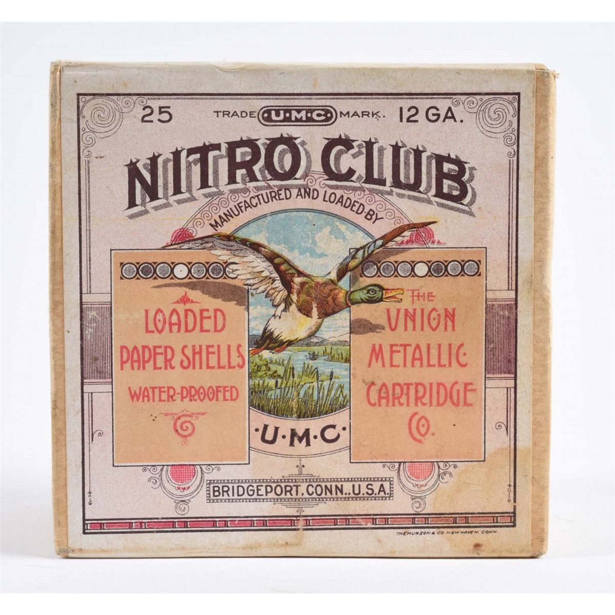 UMC Nitro Club Empty 12 Ga. Shot Shell Box.