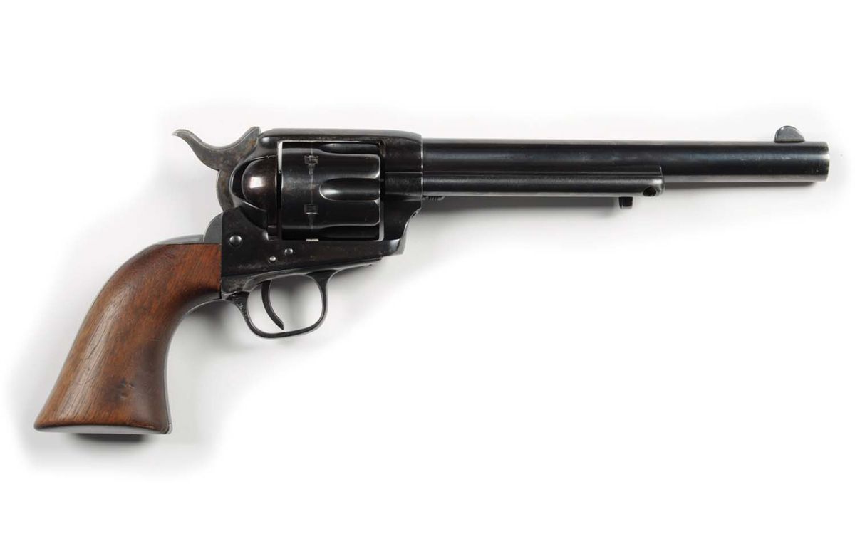 Early Colt Single Action Army Revolver (1876).