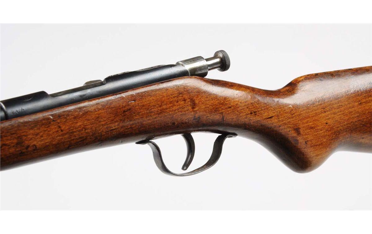 German 9mm Single Shot Rifle.**