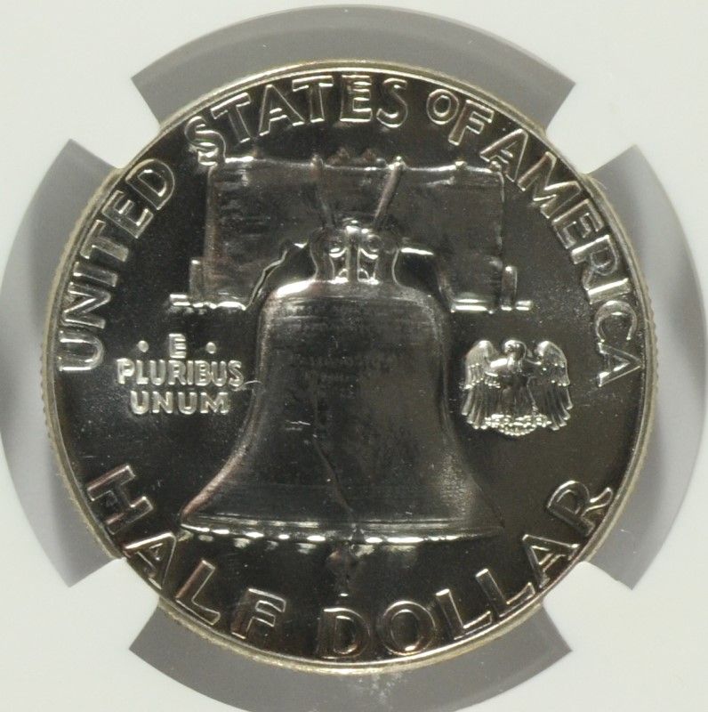 1956 TYPE 2 FRANKLIN HALF DOLLAR NGC PROOF 66 1956-type-2-franklin-half-dollar-ngc-proof-66