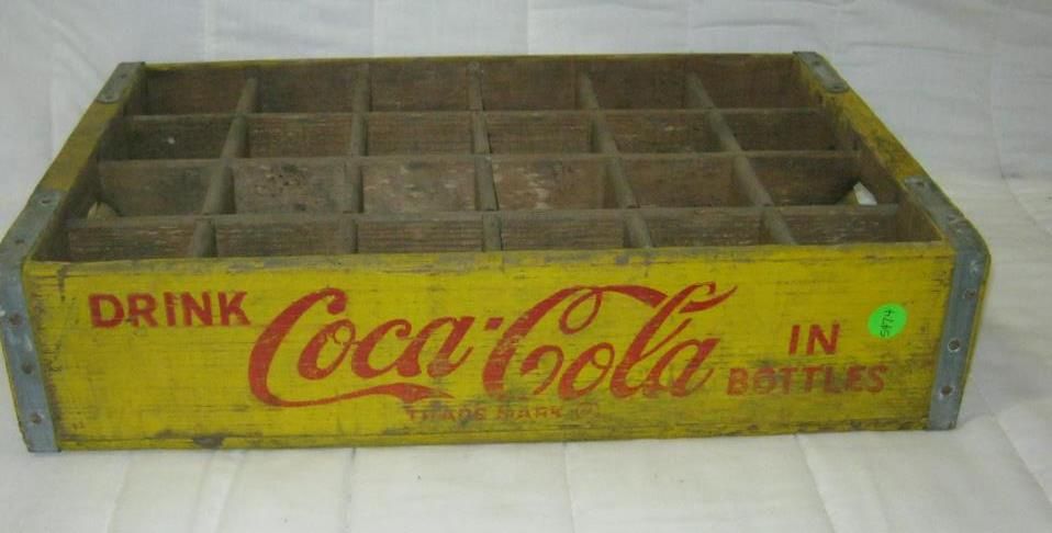 Vintage Coca Cola Bottle Case