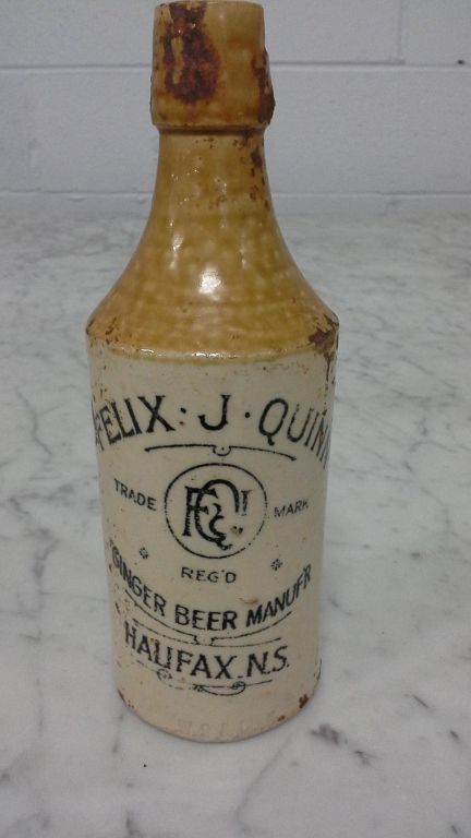 Felix J Quinn Halifax Ginger Beer Bottle