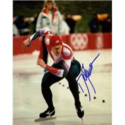 Dan Jansen Signed Team USA 8x10 Photo (PA LOA)