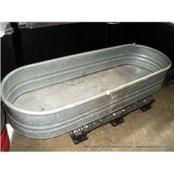 GALVANIZED BAR ICE TROUGH