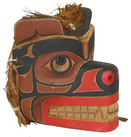 Tsimshian Cedar Mask - Tony Gulbrandsen
