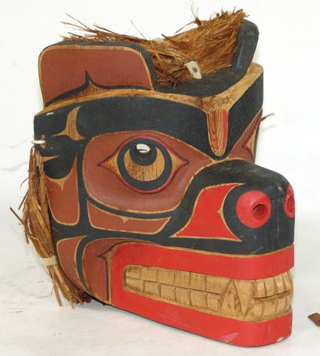 Tsimshian Cedar Mask - Tony Gulbrandsen
