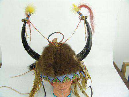 Blackfeet Split Horn Bonnet