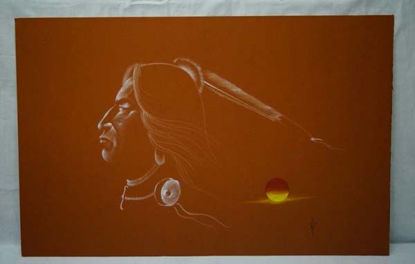 Original Seminole Creek Chebon Barnoski Painting