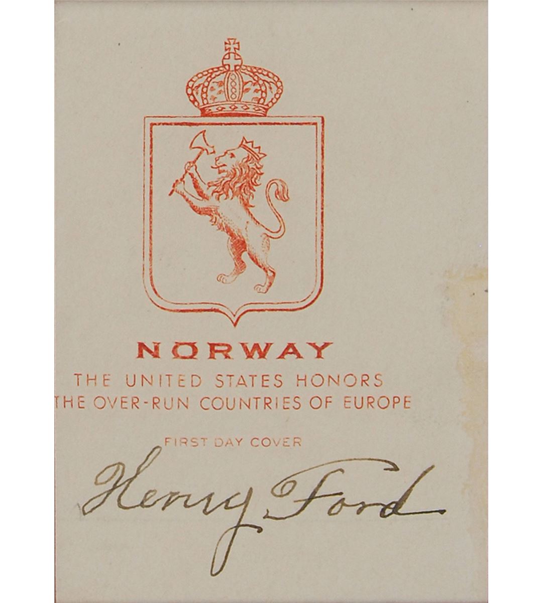 Henry Ford Signature