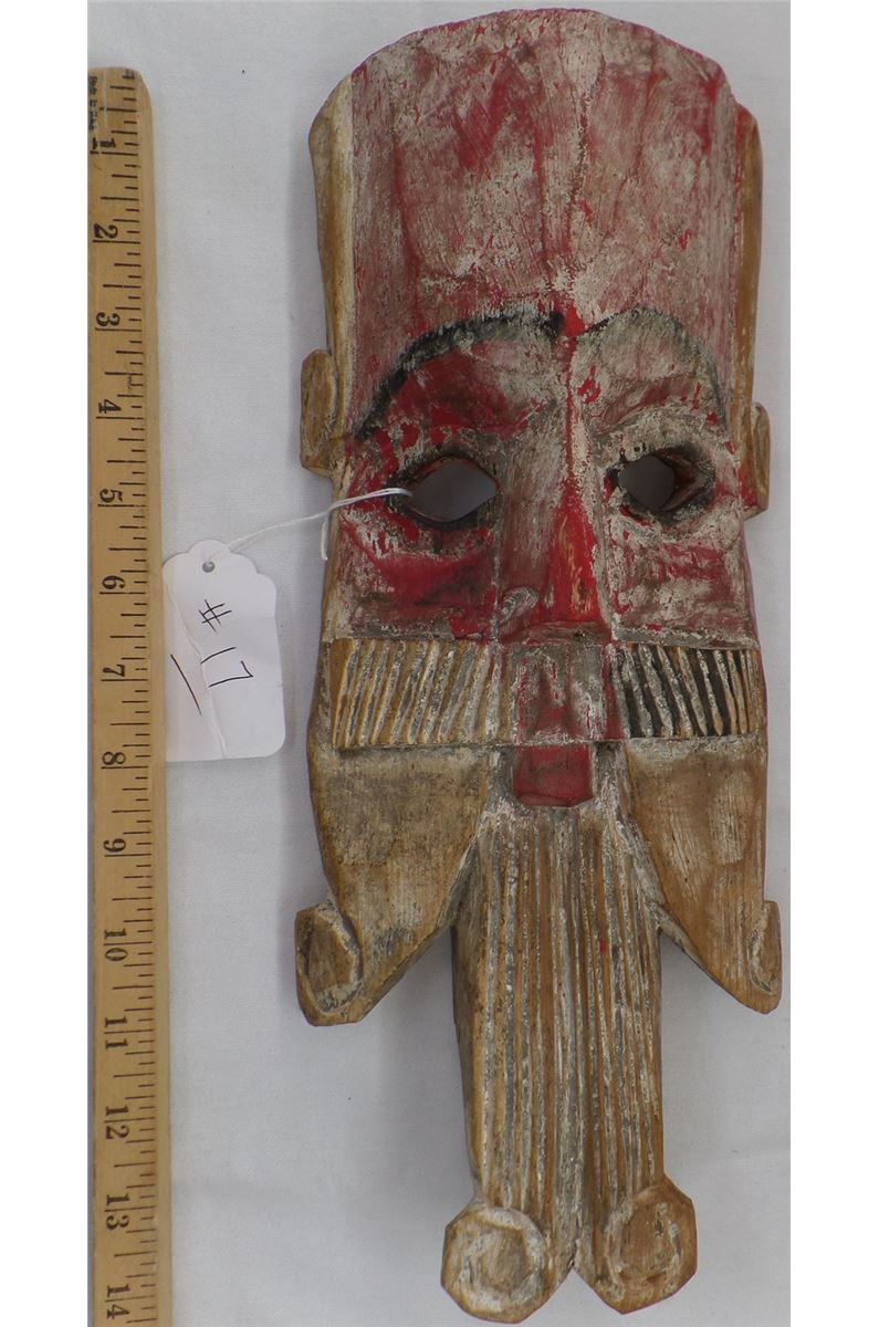 Mexican Tribal Wood Mask