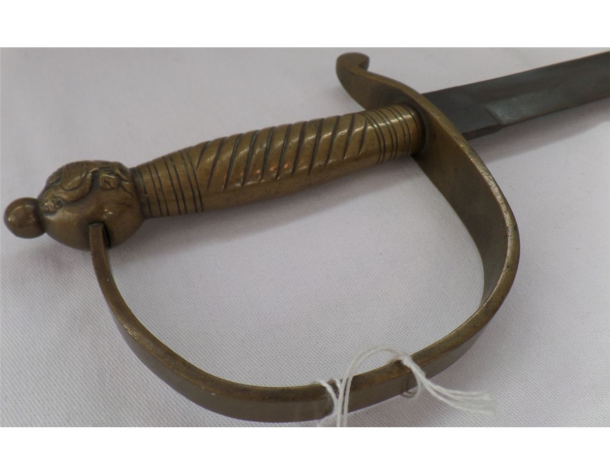 Old Spanish Sword with brass handle