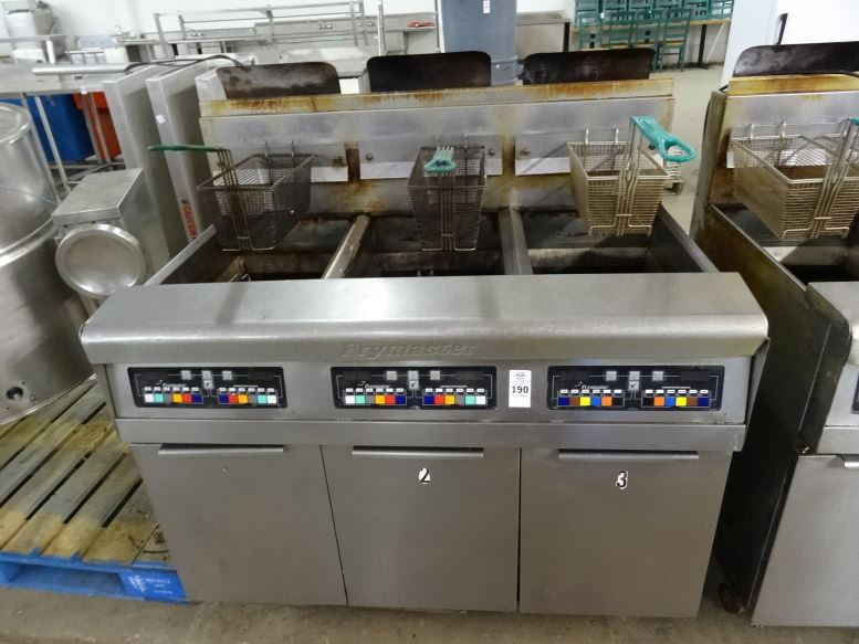 Frymaster Computer Magic Gas 3-Comp Deep Fryer W/R/O