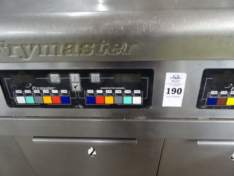 Frymaster Computer Magic Gas 3-Comp Deep Fryer W/R/O