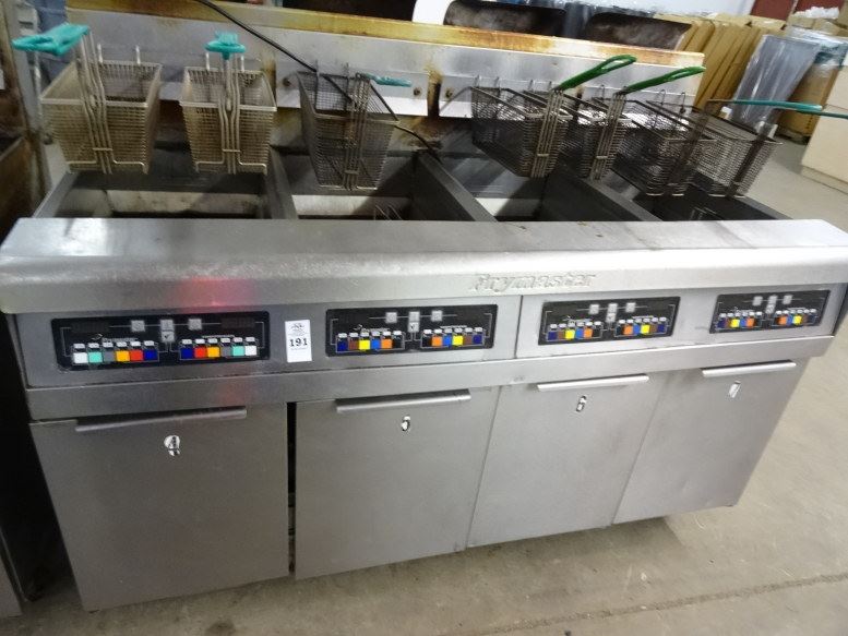 Frymaster Computer Magic Gas 4-Comp Deep Fryer W/R/O