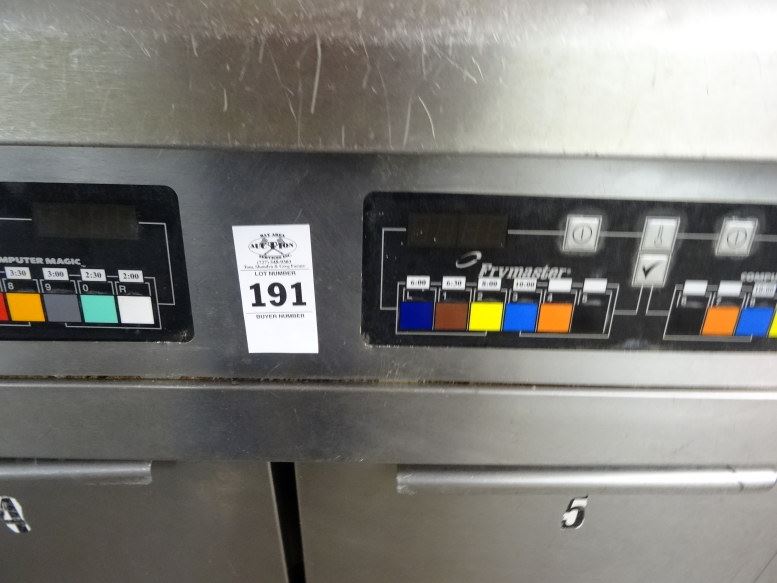 Frymaster Computer Magic Gas 4-Comp Deep Fryer W/R/O