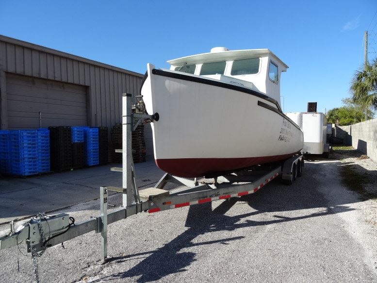 2003 Sea Pride 30' Lobster Boat w/Twin 2003 Tohatsu 115 HP O/B & 2010 ...
