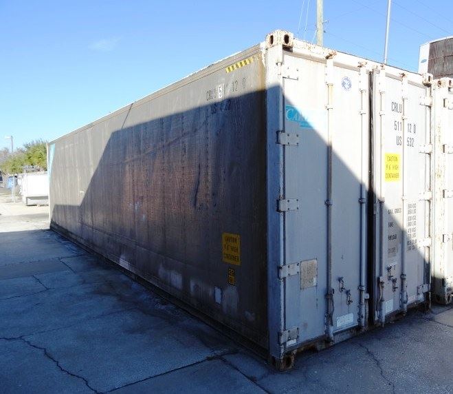 1995 Jindo Carlise Carrier Transcold Thinline R134A 42' Ref. Shipping ...