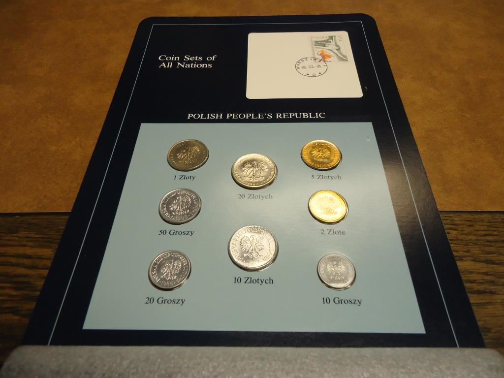 COIN SETS OF ALL NATIONS "POLISH PEOPLES REPUBLIC"