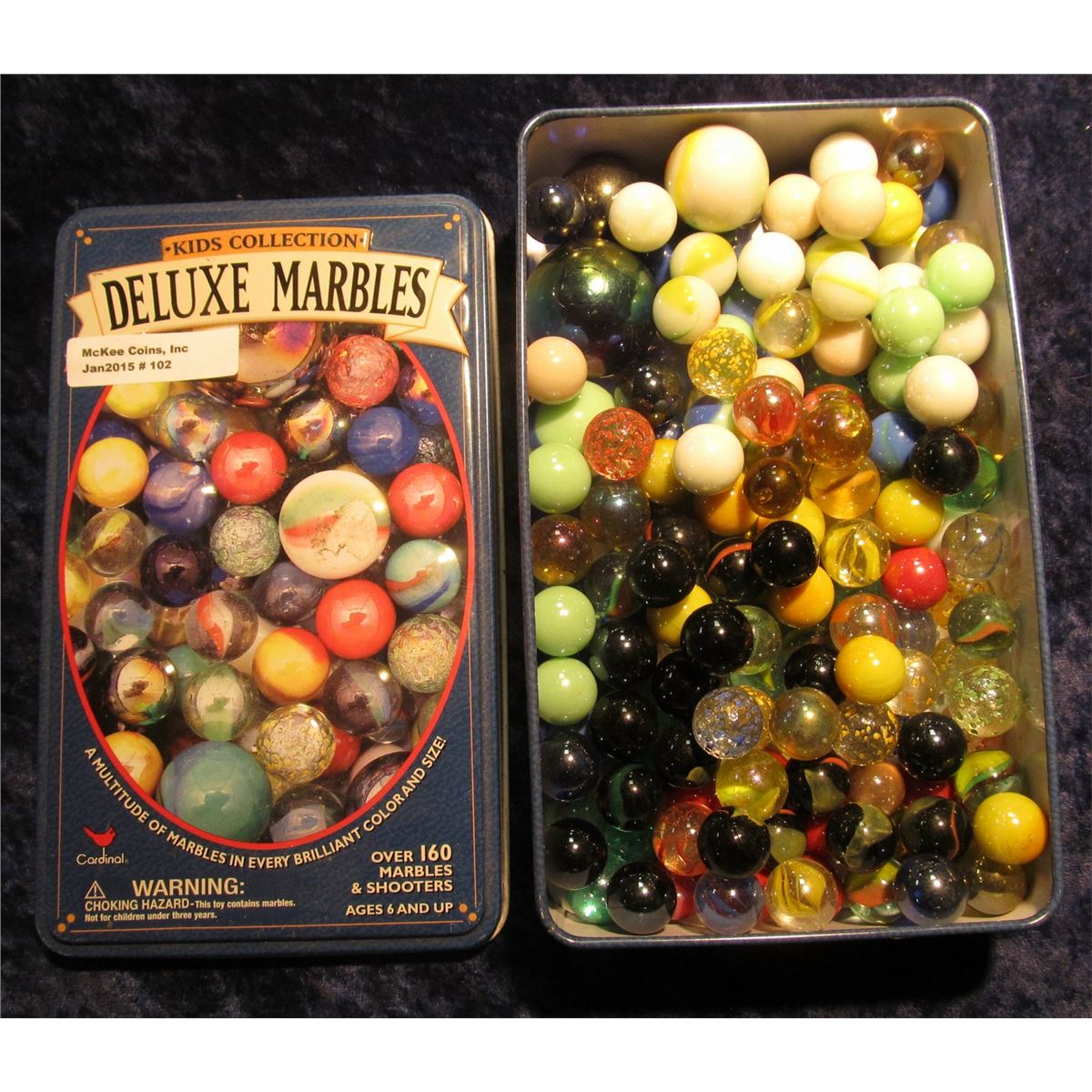 102. "Kid's Collection Deluxe Marbles", Over 160 Marbles and Shooters ...