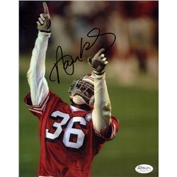 Merton Hanks Signed 49ers 8x10 Photo (JSA)
