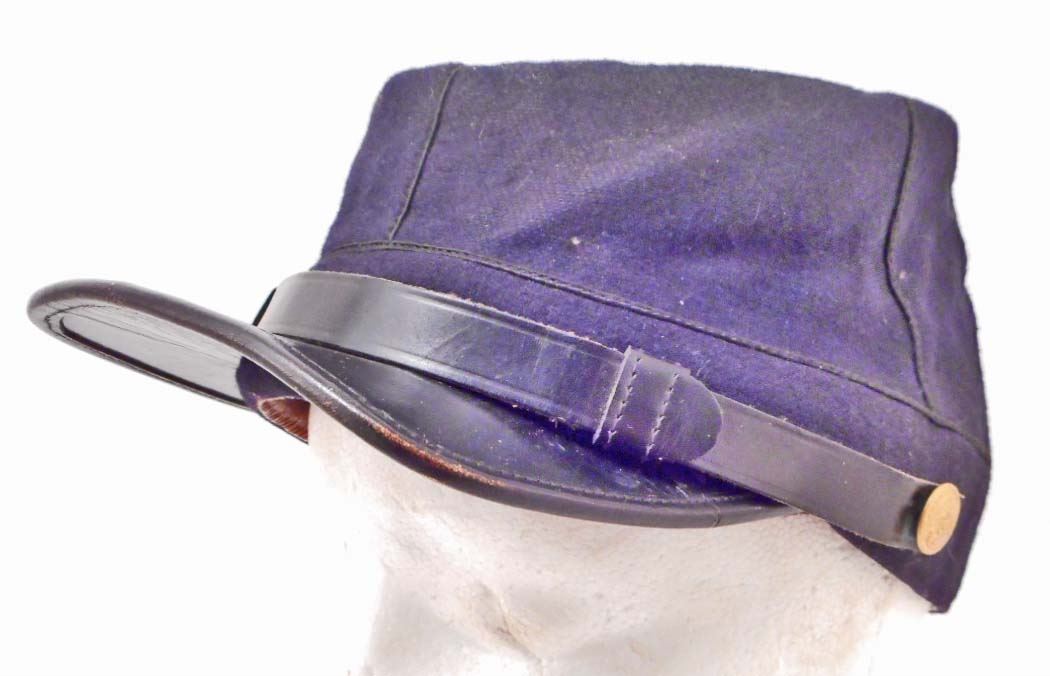 USMC CIVIL WAR ERA UNION MARINE CORPS ENLISTED MANS KEPI CAP