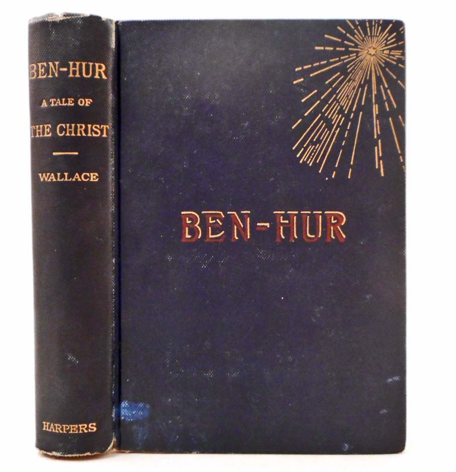 ANTIQUE 1880 1ST EDITION "BEN HUR" HARDCOVER BOOK