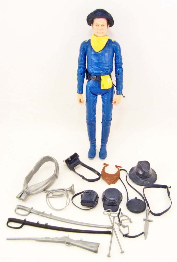 C. 1960S MARX CAPTAIN MADDOX FIGURE W/ ACCESSORIES
