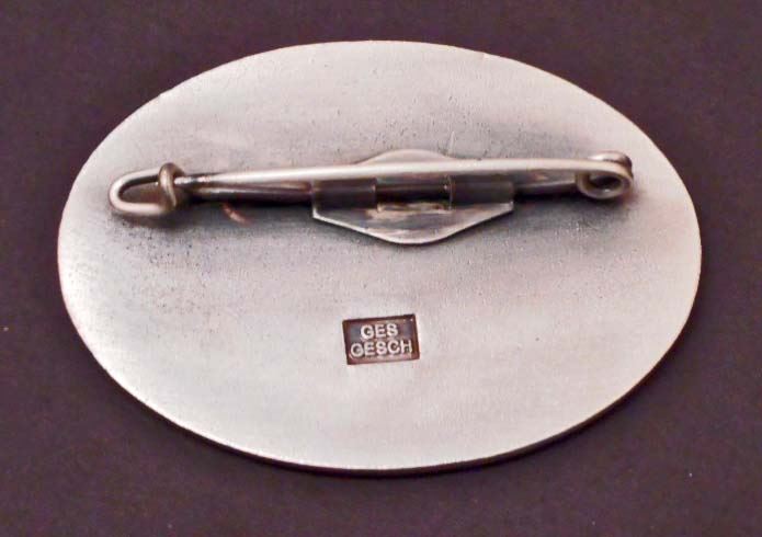 GERMAN NAZI WAFFEN SS VIKING SHIP VICTORY OVER ENGLAND BADGE