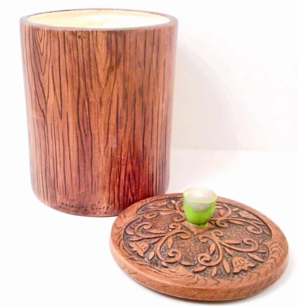 VINTAGE TREASURE CRAFT COOKIE JAR