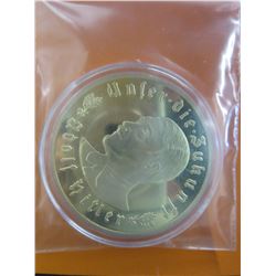 1933 Adolf Hitler gold finish coin - Replica