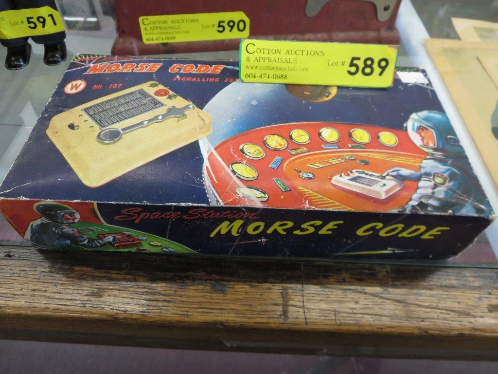 Vintage - "Space Station Morse Code Signaling Set"