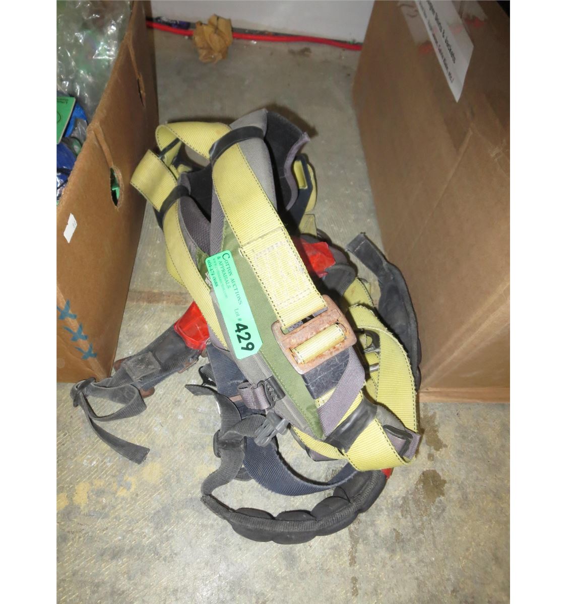 Safety harness - used.