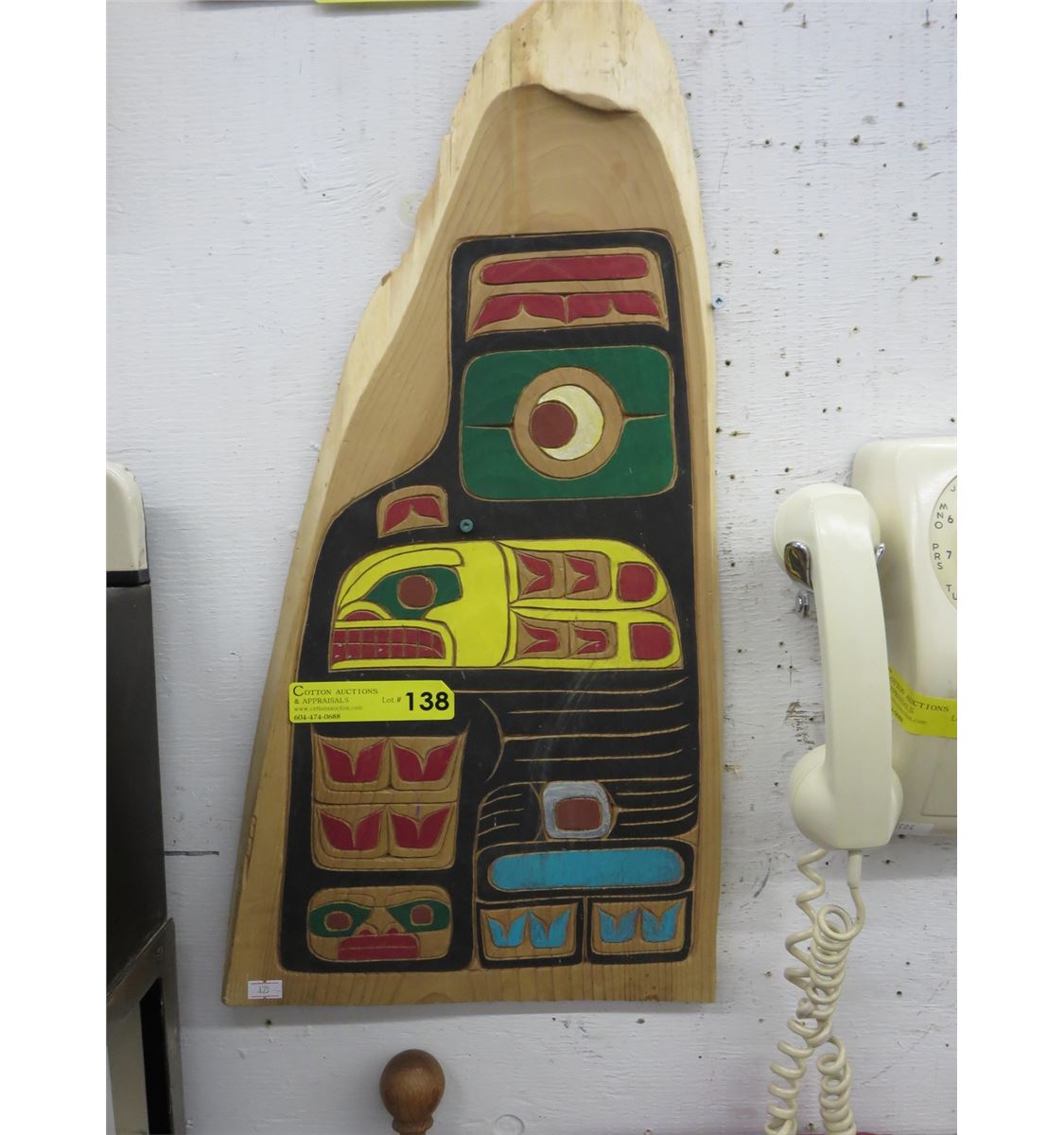 First Nations wood carving