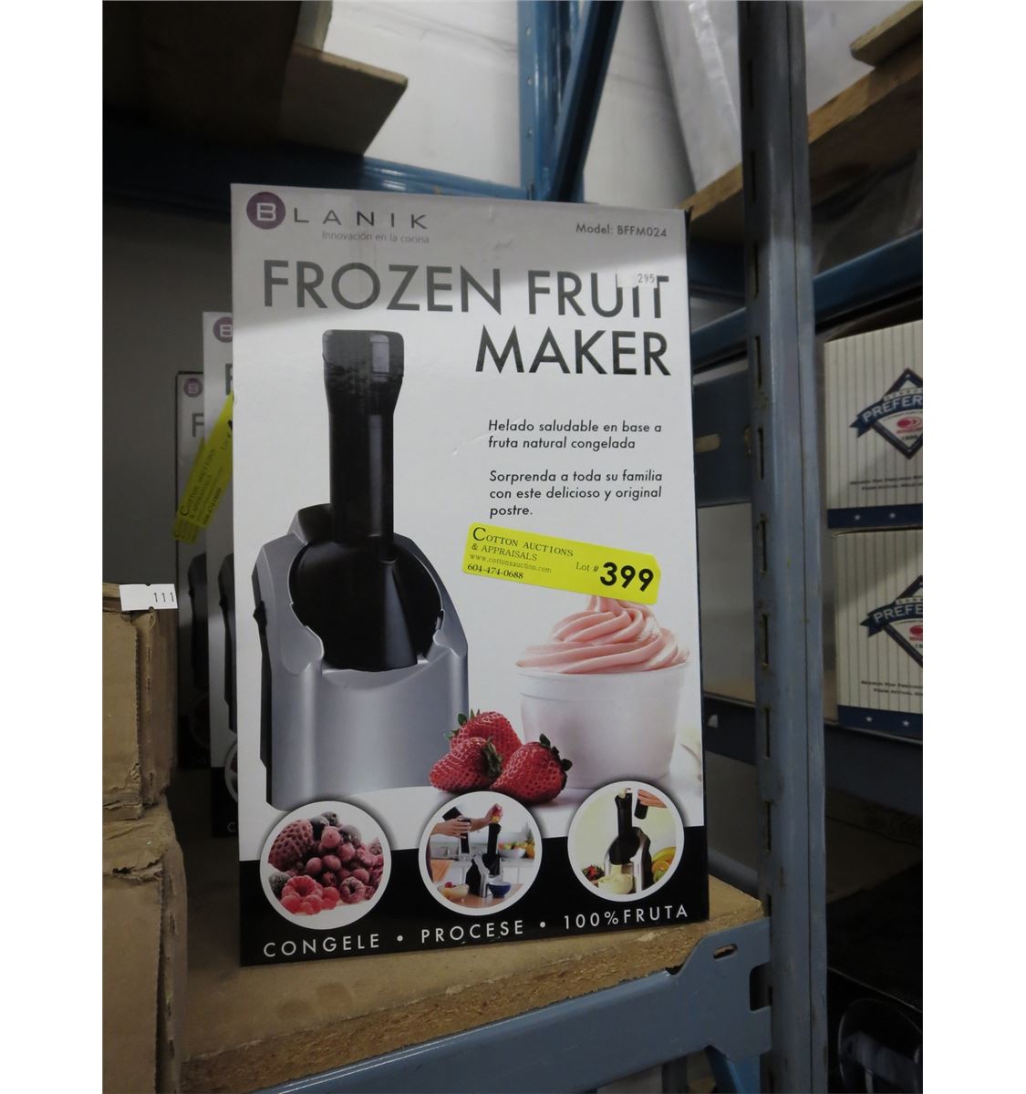 NEW-Frozen fruit maker