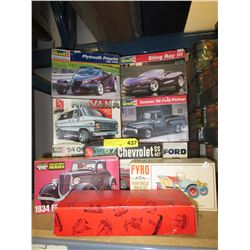 10 Vintage model kits