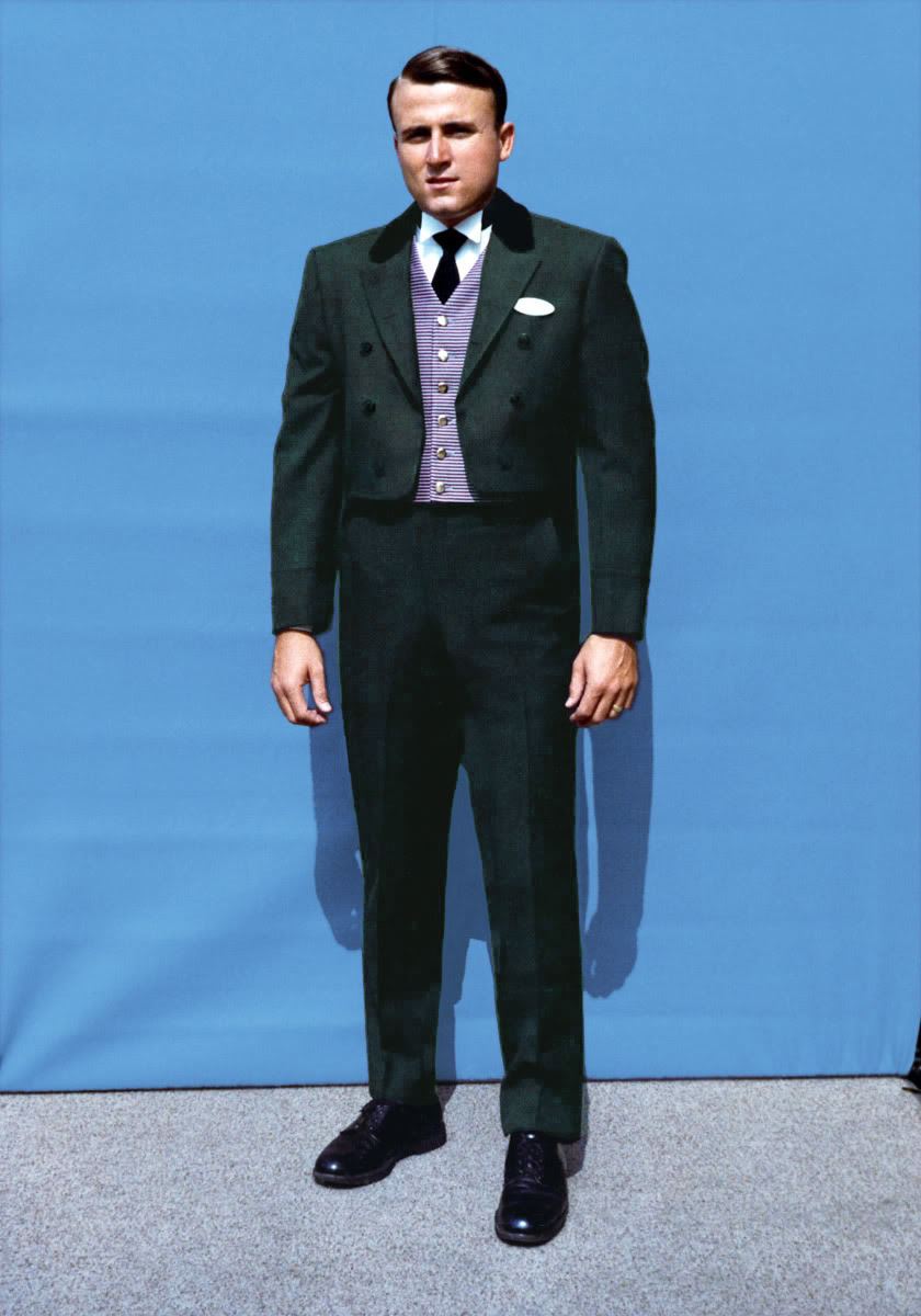 Disneyland Haunted Mansion cast member butler costume.