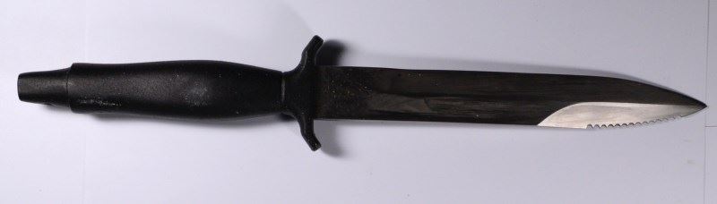 Rare Gerber Command II Special Forces Knife with Leather Sheath