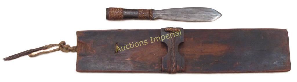 AN IGOROT HINALUNG KNIFE