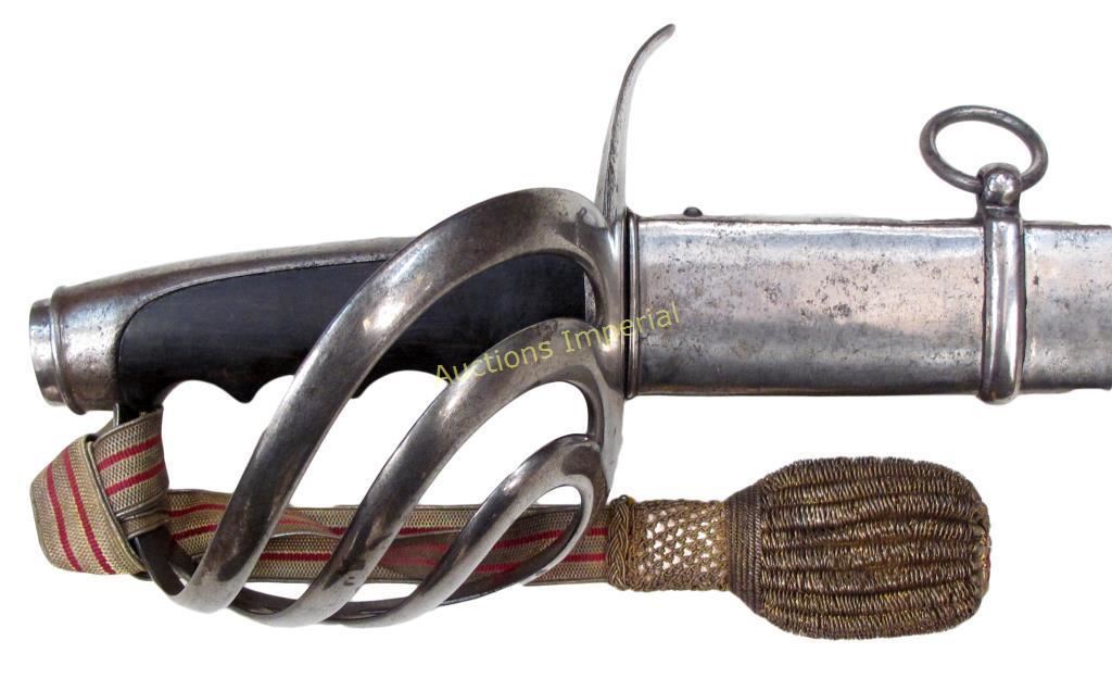 AN ITALIAN M 1888 CAVALRY OFFICER’S SWORD
