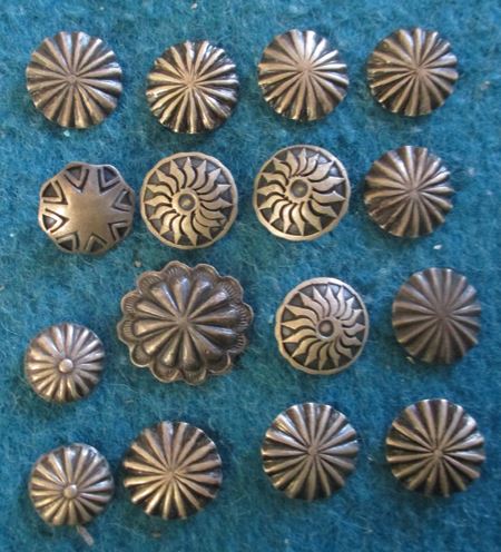 Navajo Silver Buttons