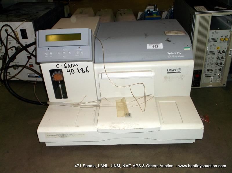 BAYER SYSTEM 340B DNA ANALYZER (print sequence:) 40186