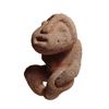 Costa Rican stone figure of a seated male